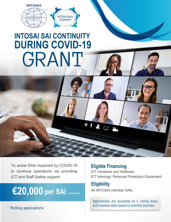 INTOSAI ‘SAI Continuity during COVID-19’ grant now available for SAIs ...